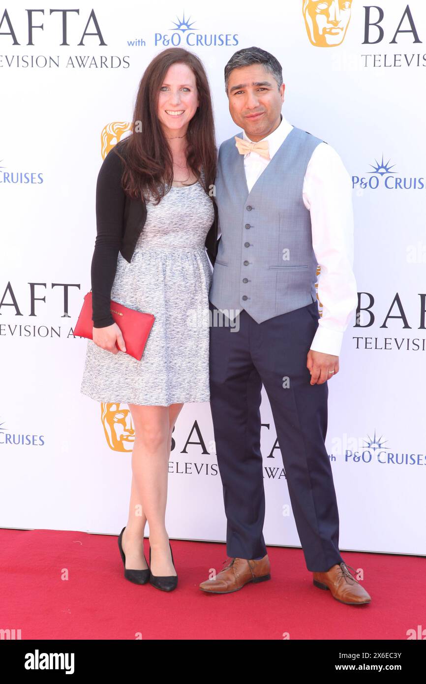 London, UK. Becka Mohammed and Nick Mohammed at the BAFTA Television ...