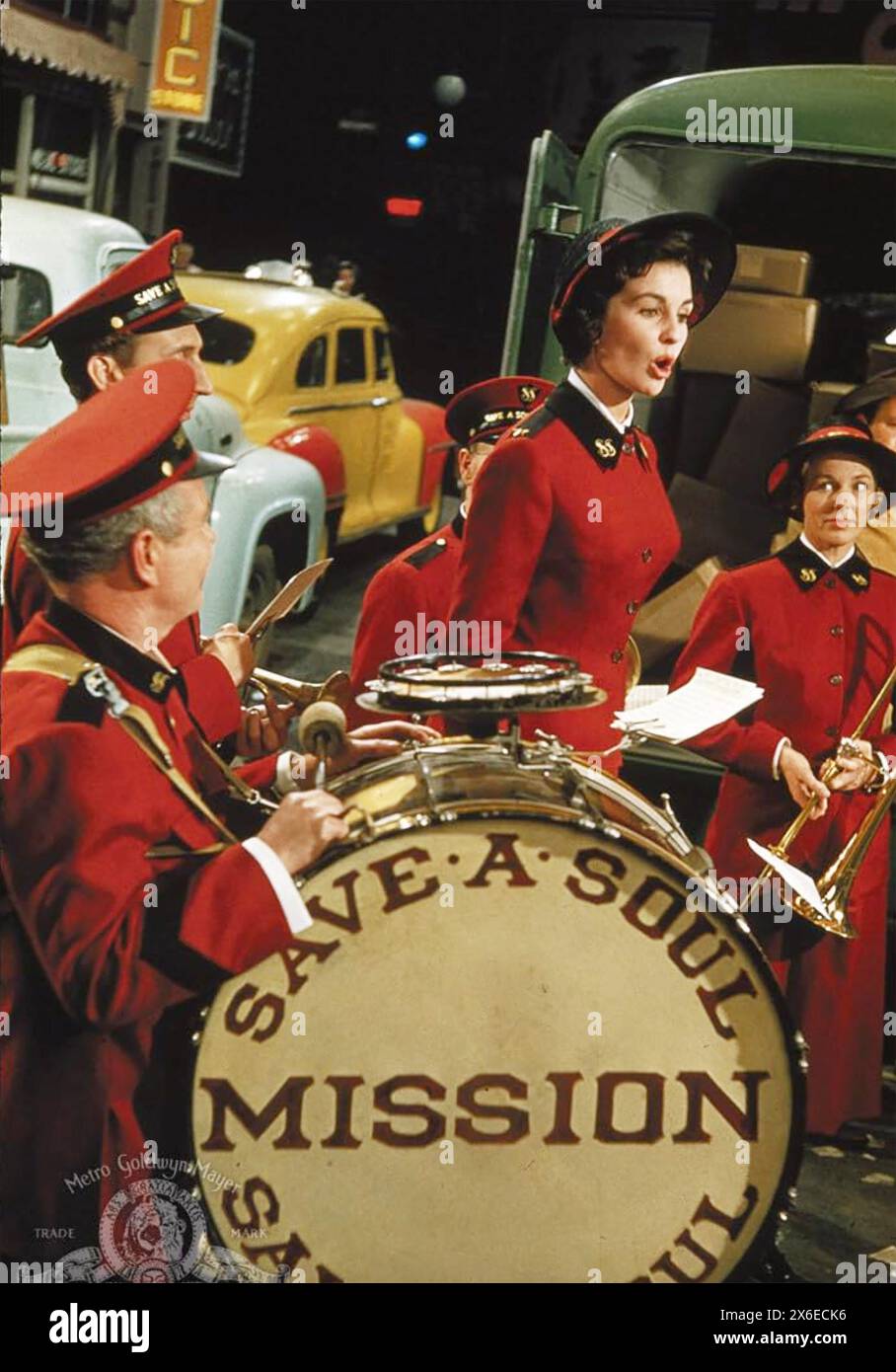 GUYS AND DOLLS 1955 MGM film with Jean Simmons as Sister Sarah Brown Stock Photo - Alamy