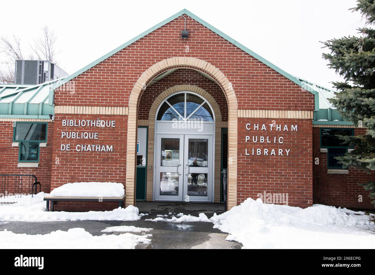 Red brick library hi-res stock photography and images - Alamy