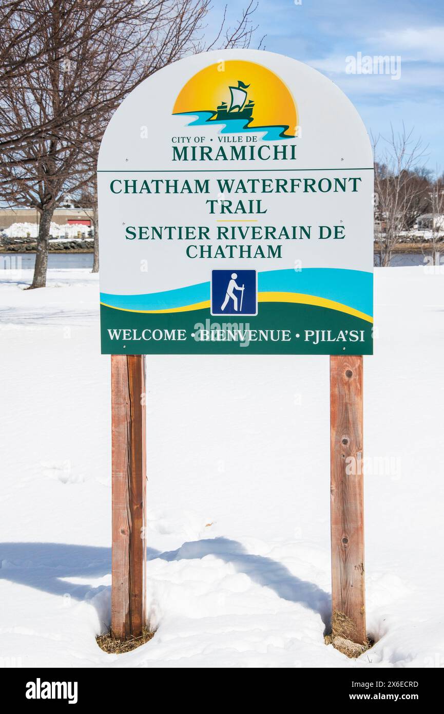 Welcome to sign chatham hi-res stock photography and images - Alamy