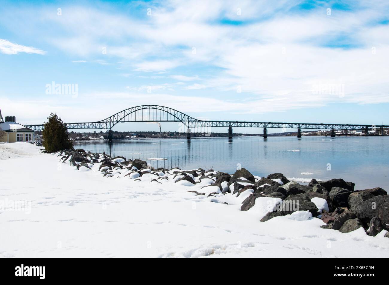 Centennial bridge miramichi hi-res stock photography and images - Alamy