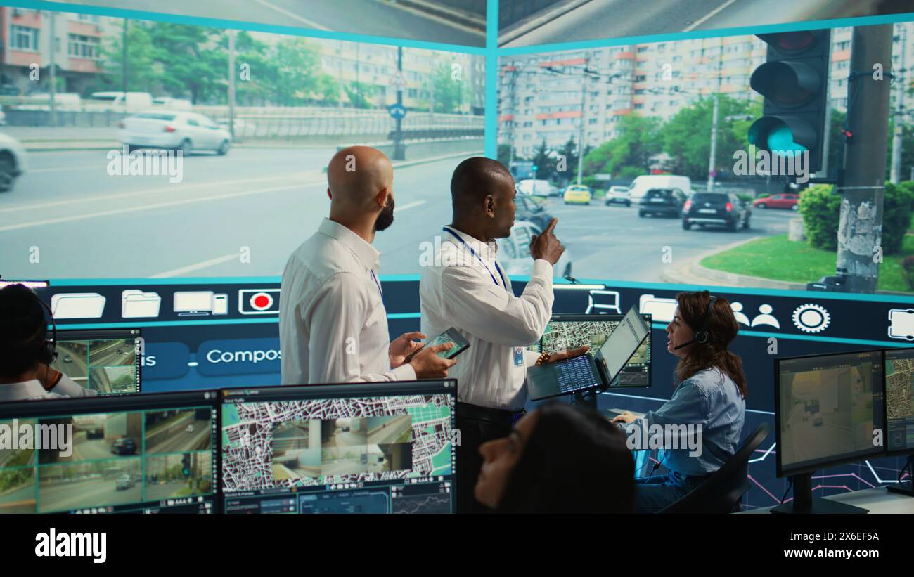 Experts monitoring real time urban traffic dynamics with help from surveillance footage and CCTV ...