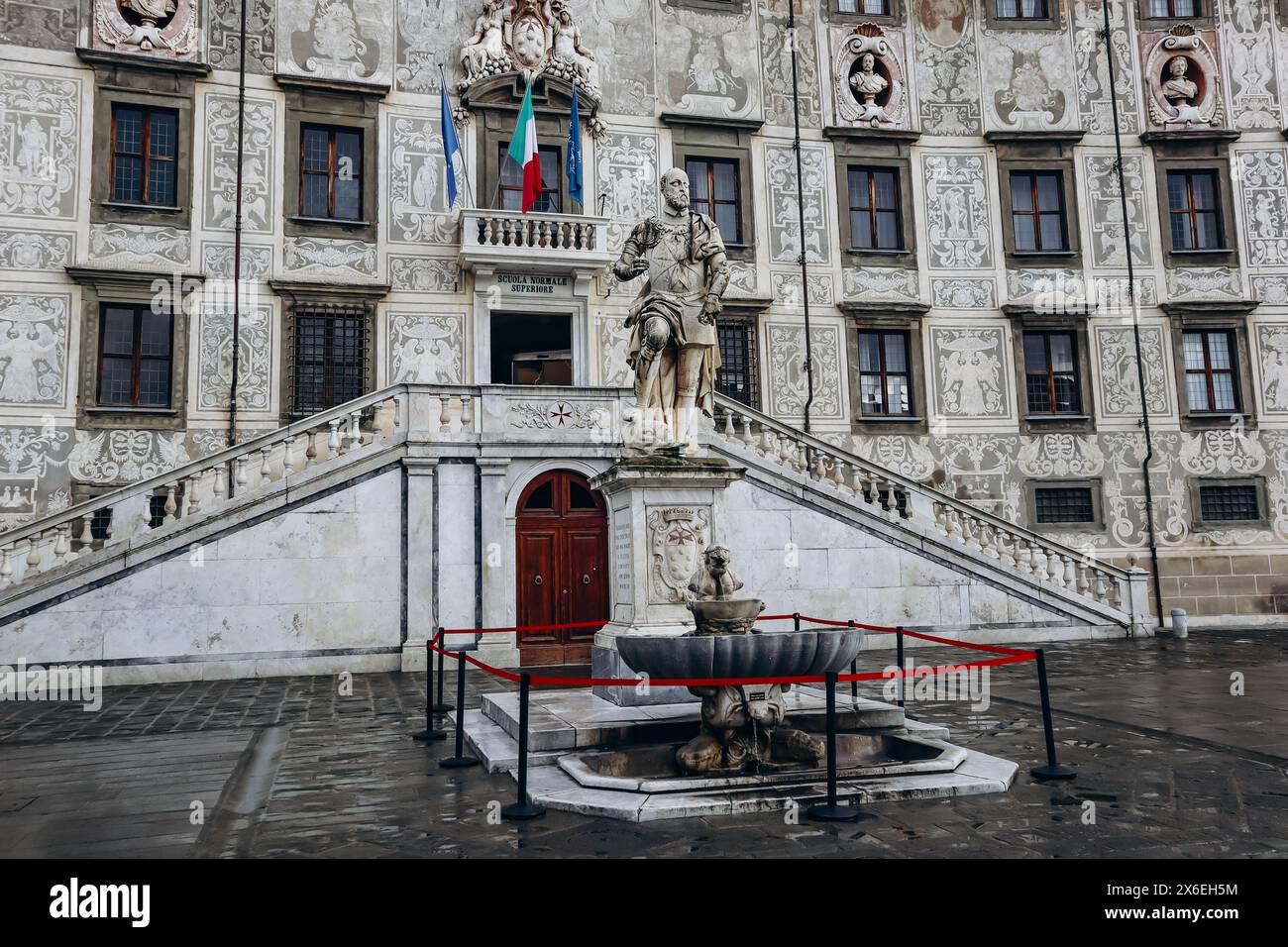 Pisa, Italy - 30 December 2023: Palazzo della Carovana (also Palazzo ...