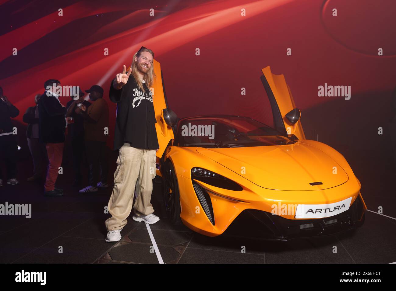 EDITORIAL USE ONLY Sam Ryder at the London premiere event for the new ...