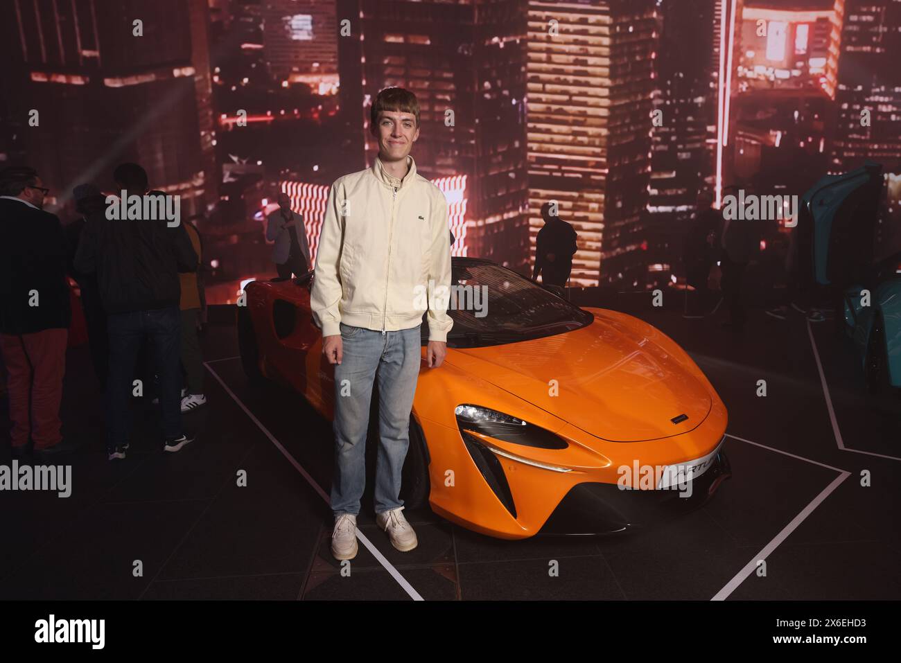 EDITORIAL USE ONLY Francis Bourgeois at the London premiere event for ...