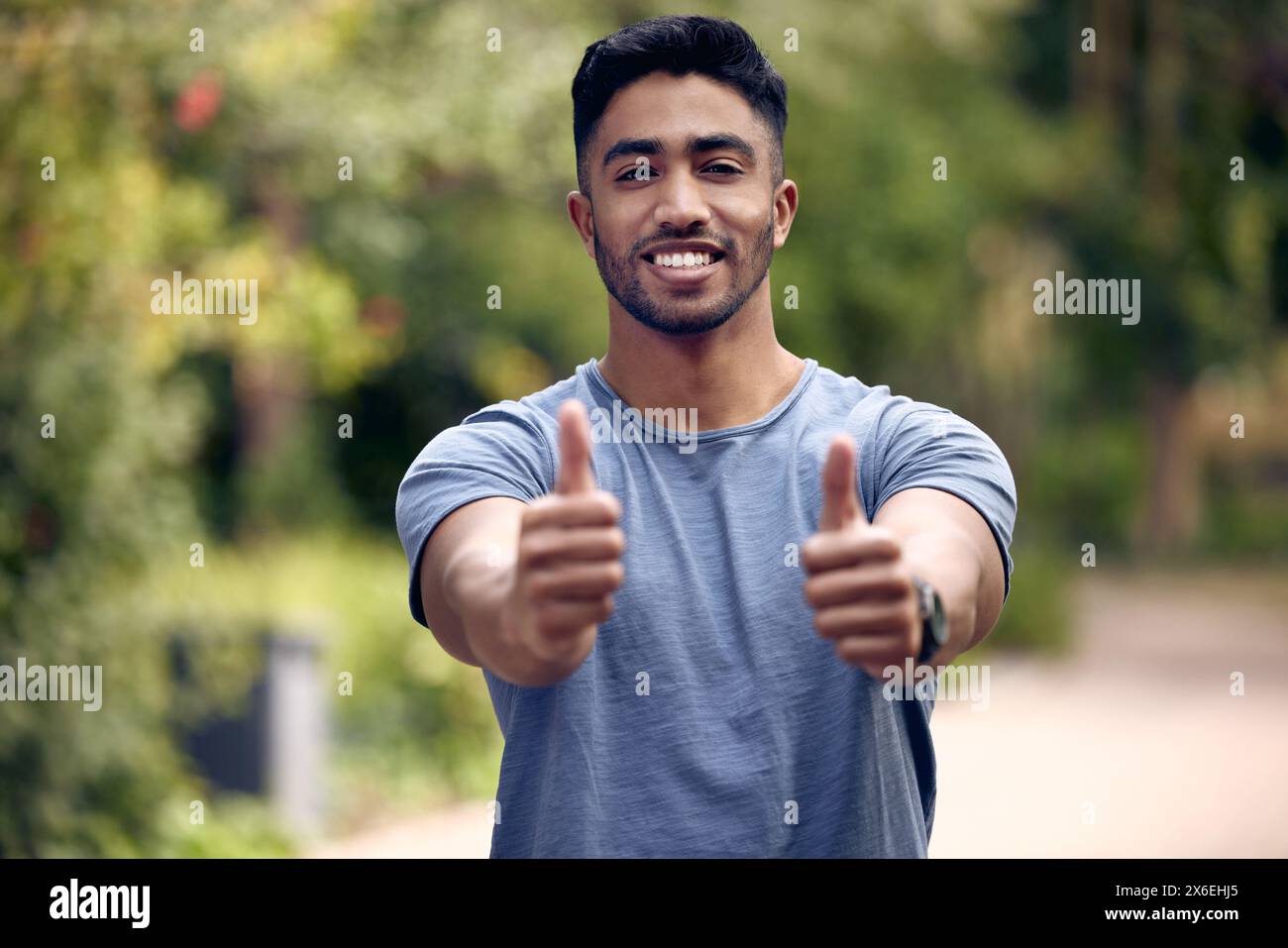 Man, thumbs up and college for education or learning, yes for ...