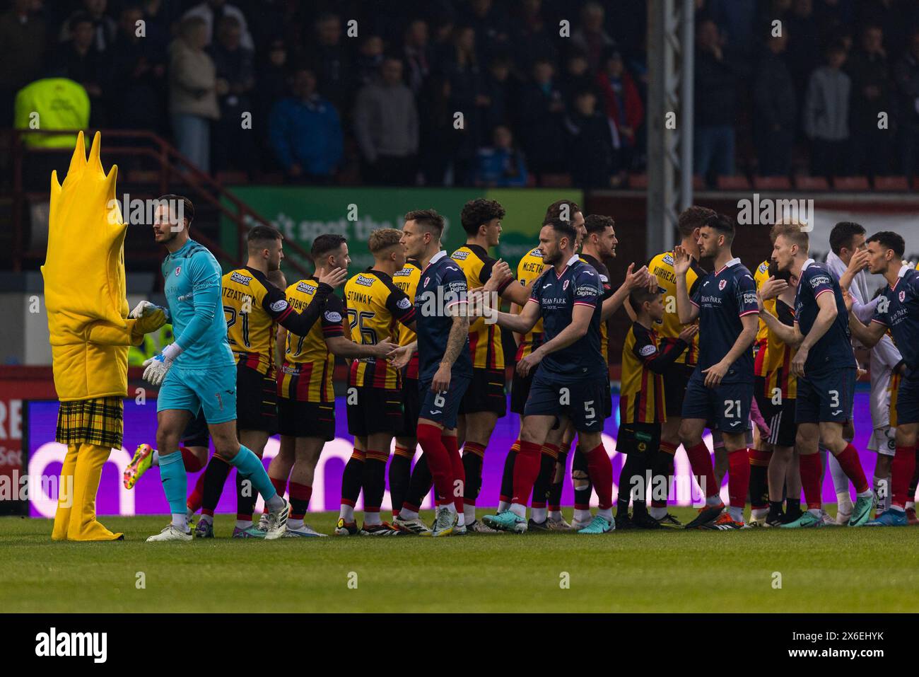 Kingsley partick thistle mascot hi-res stock photography and images - Alamy
