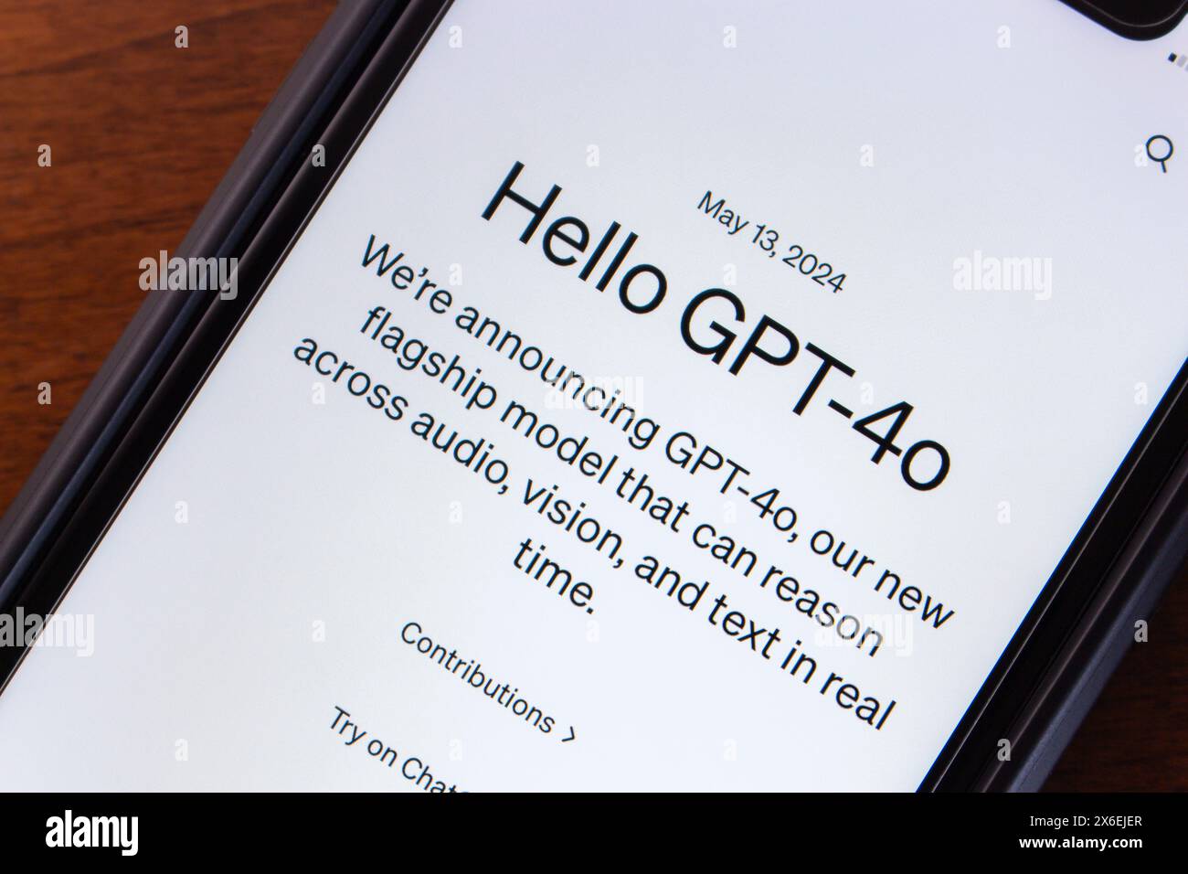 ChatGPT GPT-4o website. GPT-4o is a specialized variant of OpenAI's GPT ...