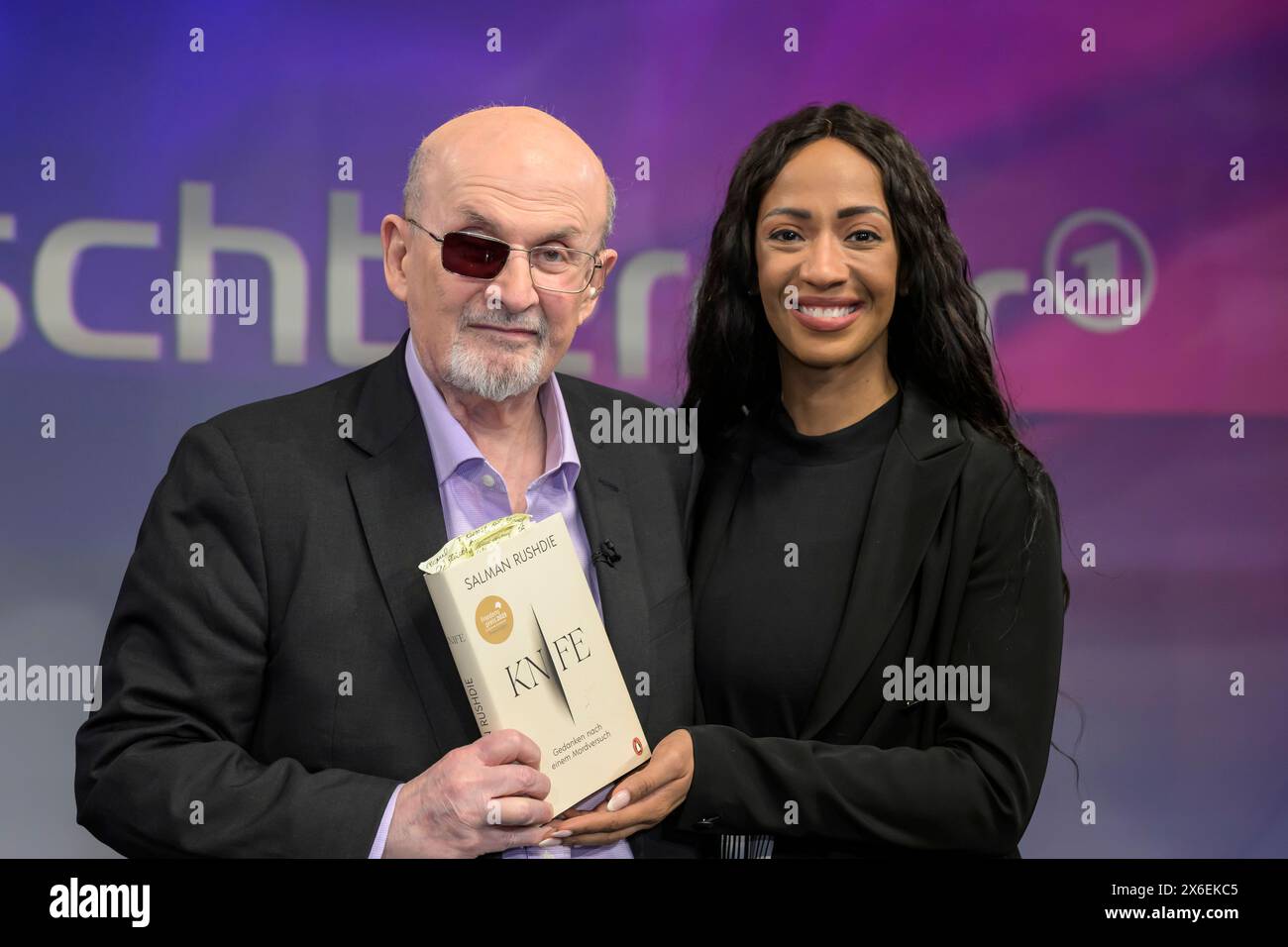 Berlin, Deutschland. 14th May, 2024. Sir Ahmed Salman Rushdie CH ...