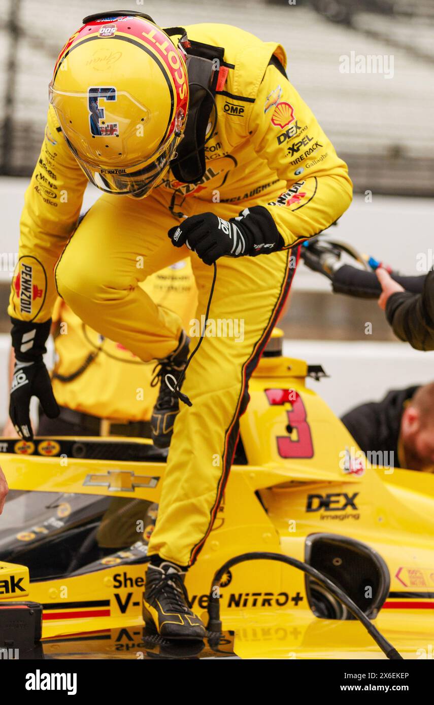 Indianapolis, United States. 14th May, 2024. Scott McLaughlin, of team ...