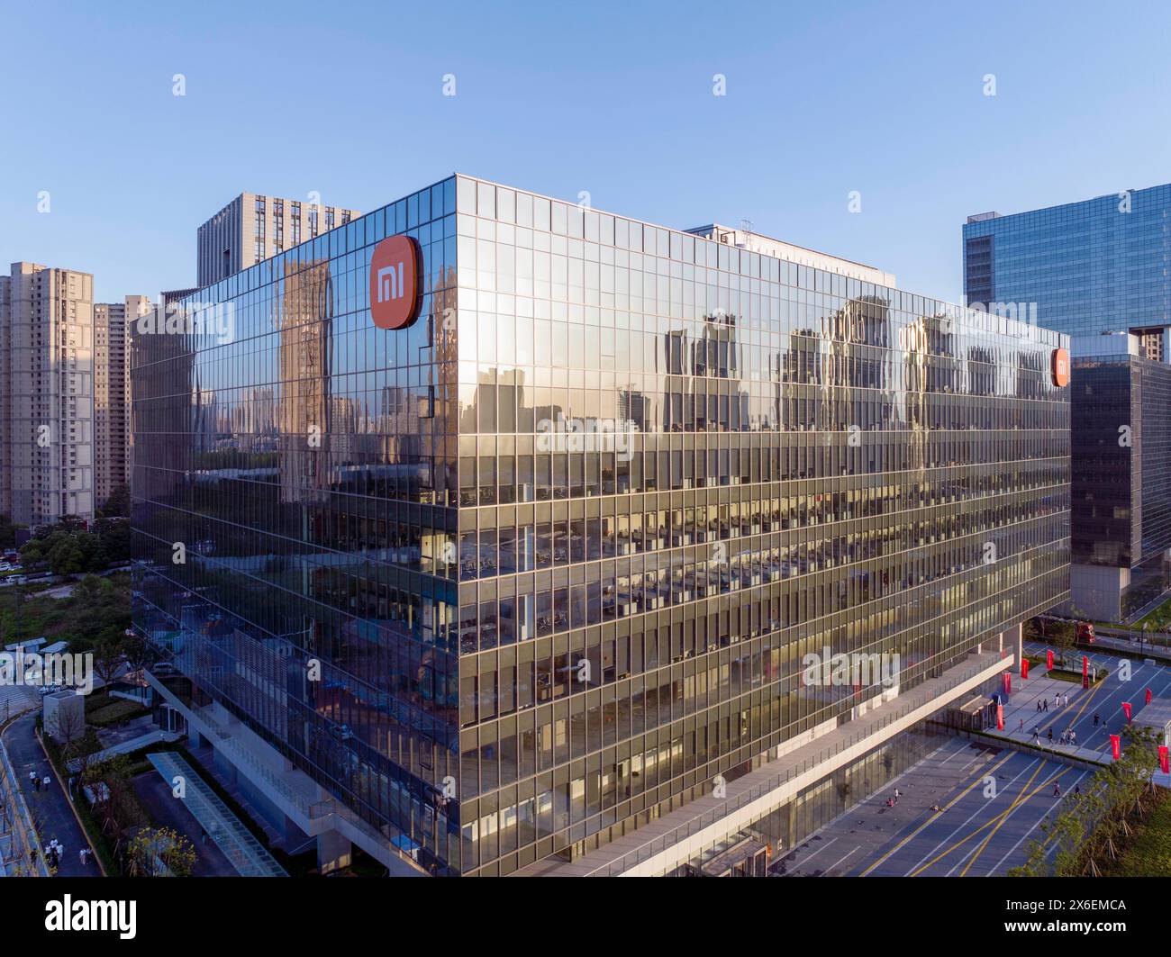 NANJING, CHINA - MAY 14, 2024 - Photo taken on May 14, 2024 shows a corner of the office ...