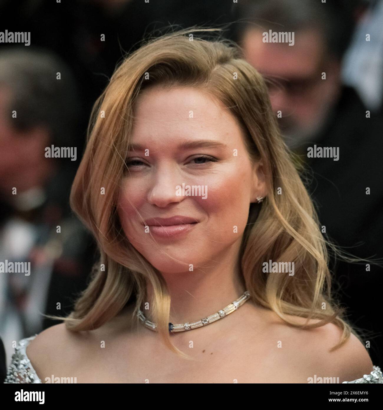 Cannes, France. 14th May, 2024. Lea Seydoux arrives on the Red Carpet ...