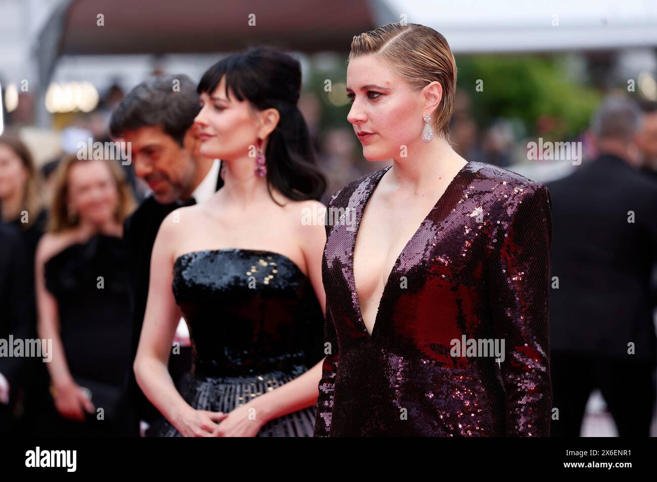 Eva Green und Greta Gerwig bei der Opening Ceremony mit der Premiere ...