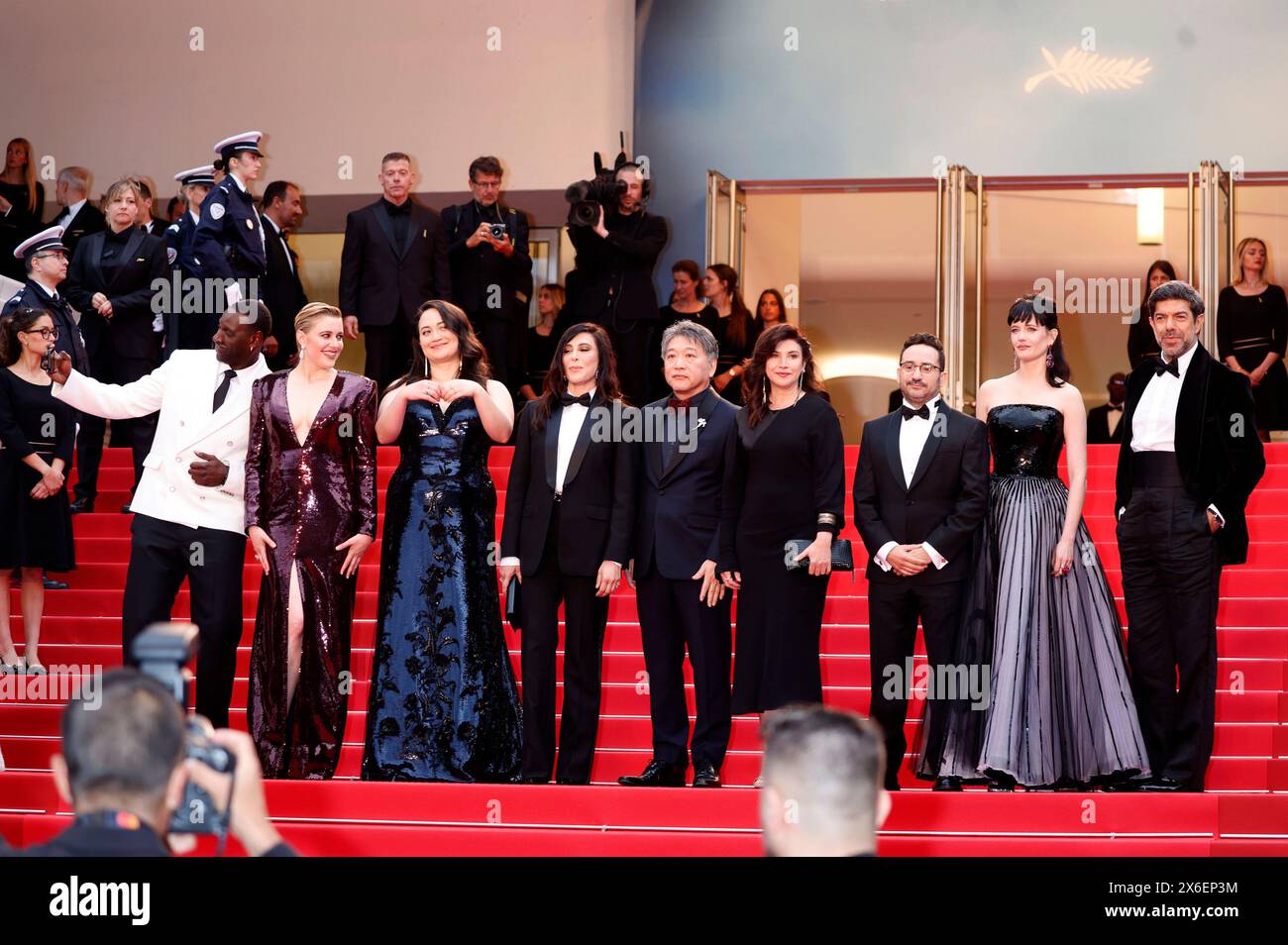 Die Jury: Omar Sy, Greta Gerwig, Lily Gladstone, Nadine Labaki ...