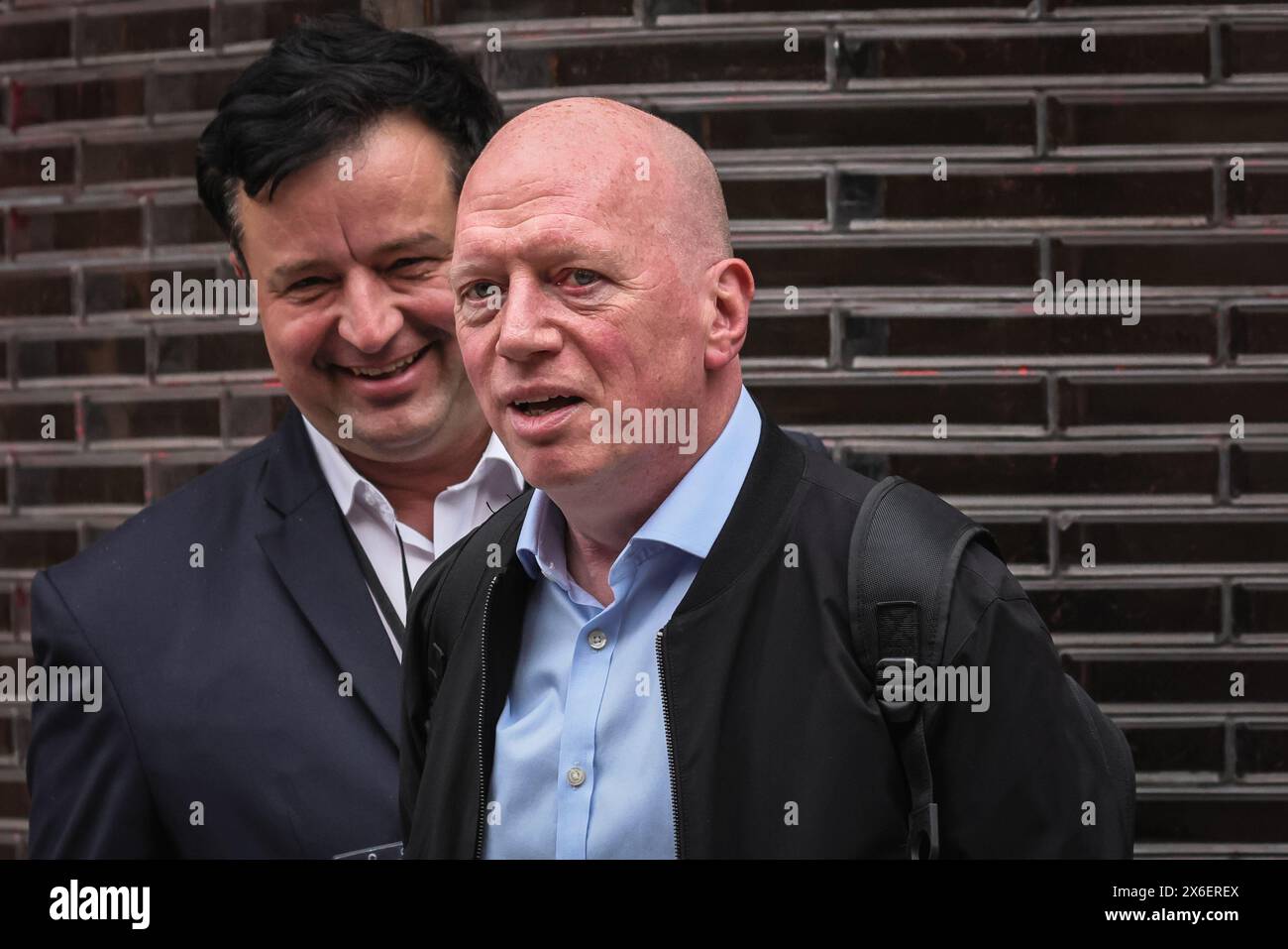 London, UK. 14th May, 2024. Matt Wrack, FBU leader. Labour Party leader ...