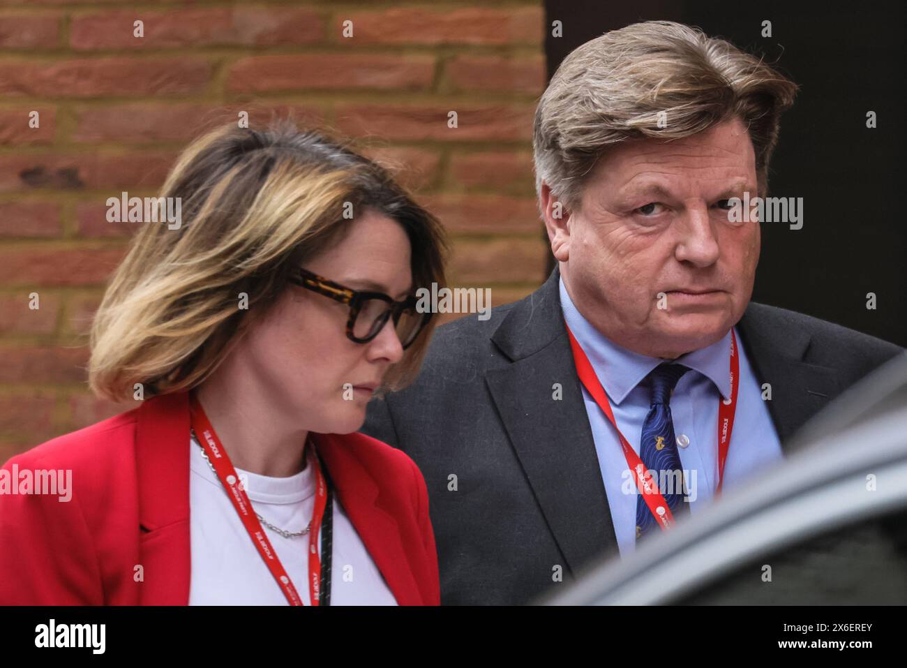 London, UK. 14th May, 2024. David Allan, General Secretary of the ...