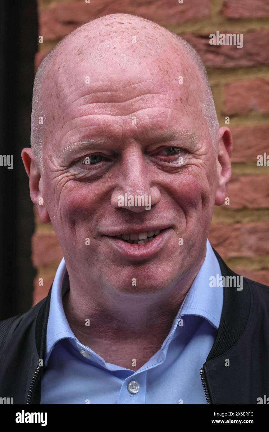 London, UK. 14th May, 2024. Matt Wrack, FBU leader. Labour Party leader ...