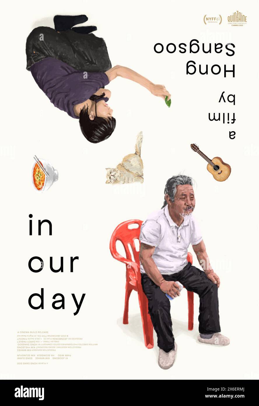 IN OUR DAY, English language poster, from top: KIM Min-hee, GI Ju-bong ...