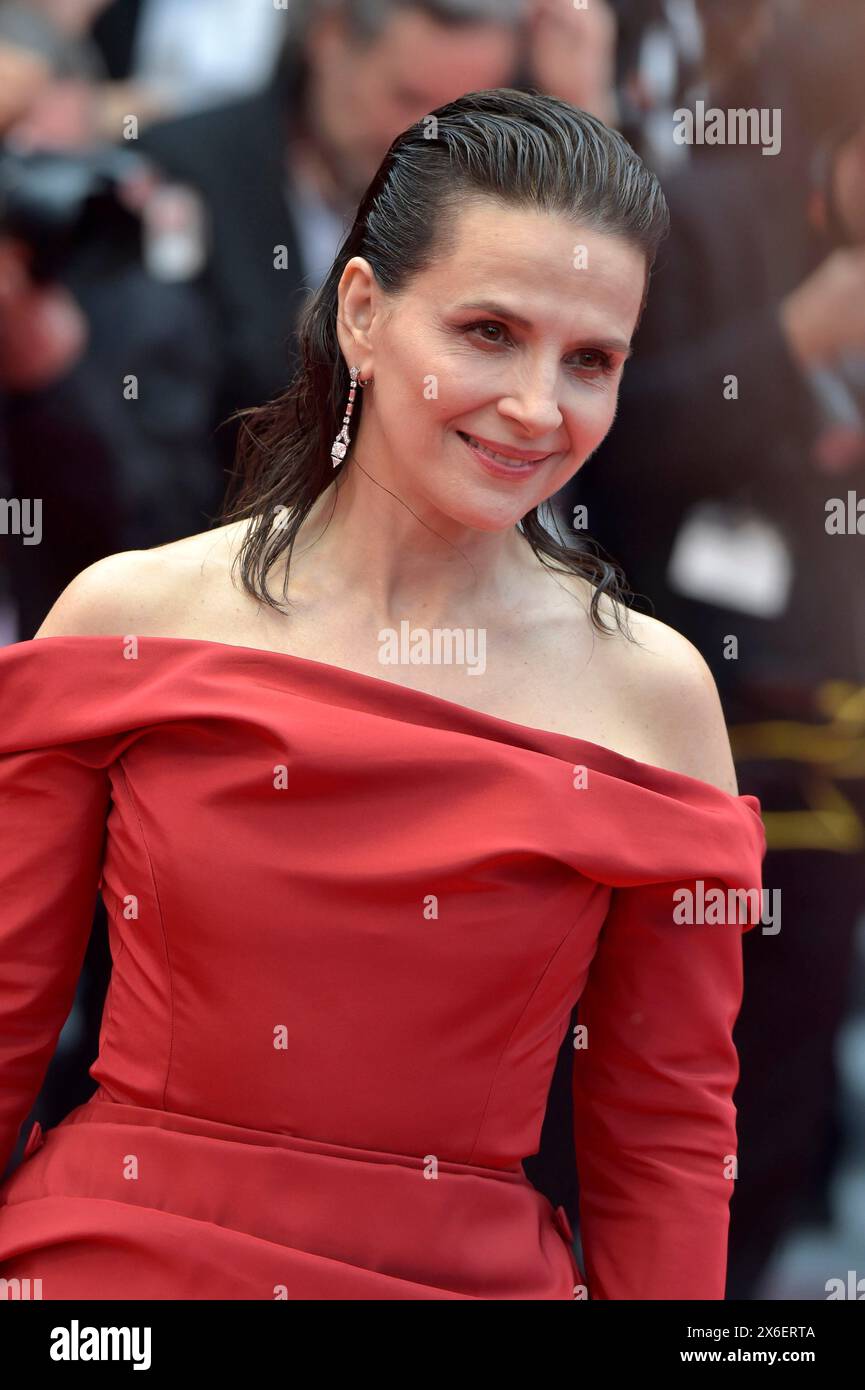 Cannes, France. 14th May, 2024. CANNES, FRANCE - MAY 14: Juliette ...