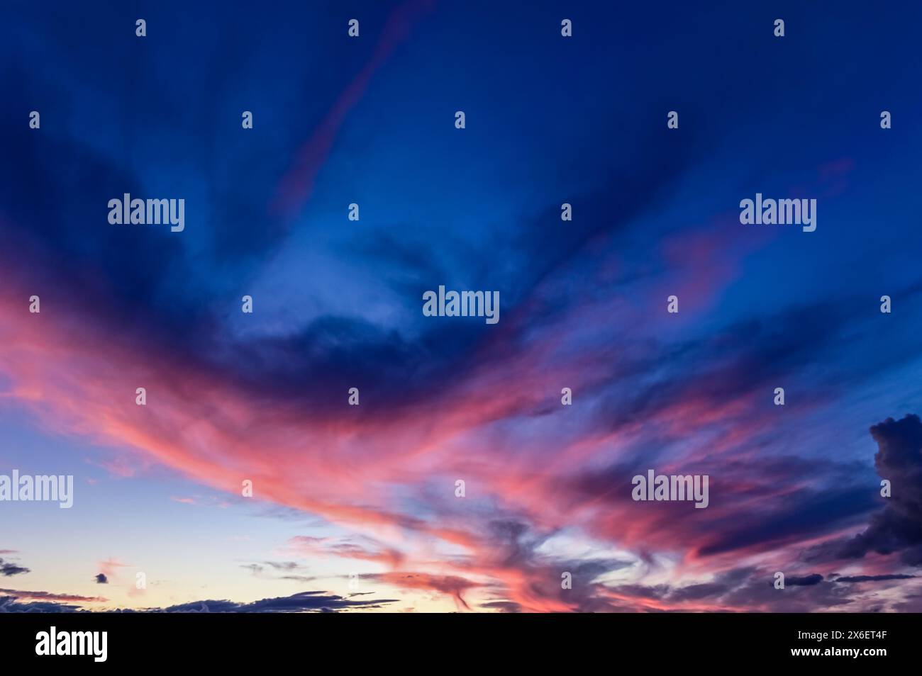 Unique sunsets in the beautiful island of Cyprus 3 Stock Photo - Alamy
