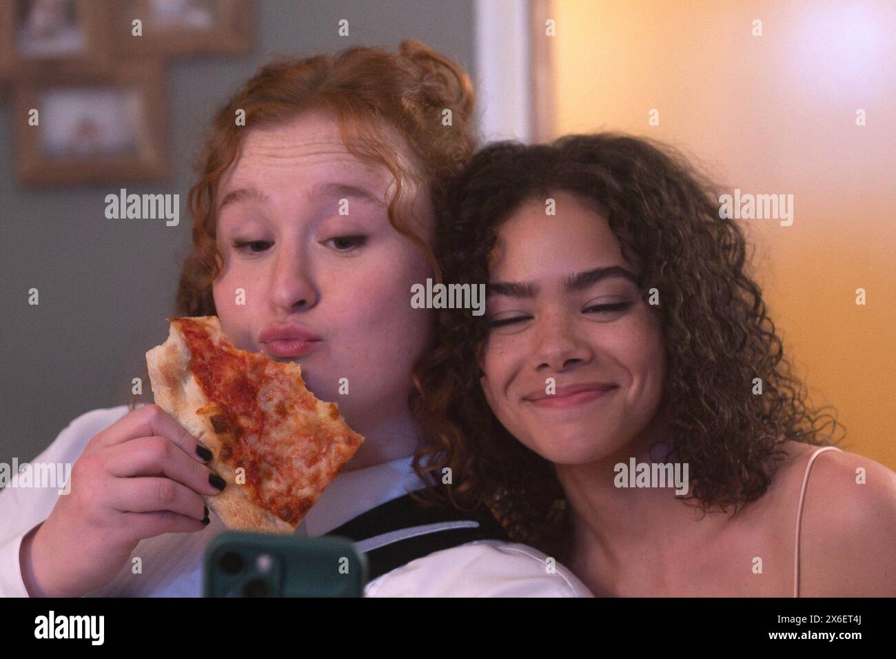 PROM DATES, from left: Julia Lester, Antonia Gentry, 2024. ph: Brett ...