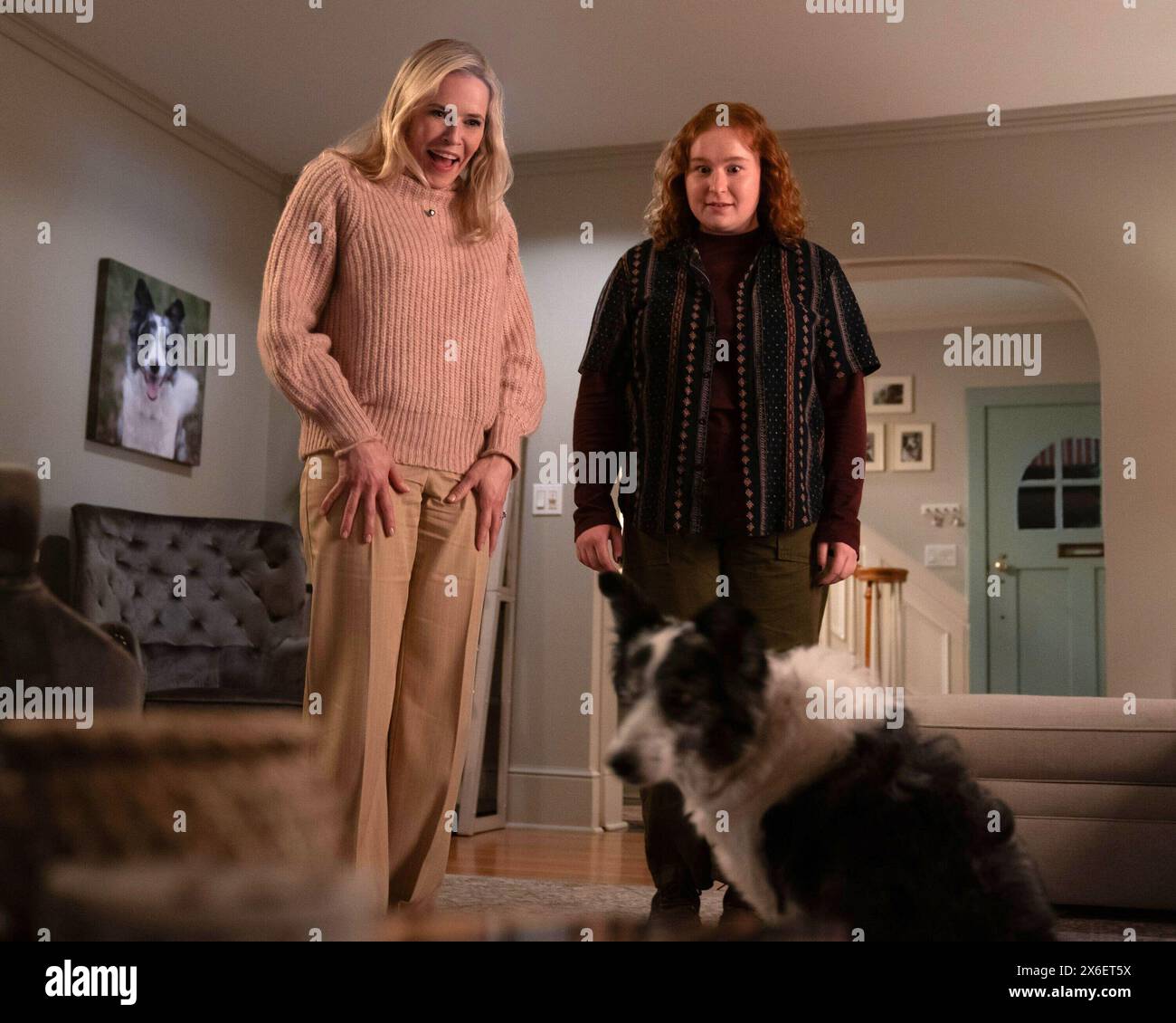 PROM DATES, from left: Chelsea Handler, Julia Lester, 2024. ph: Brett ...