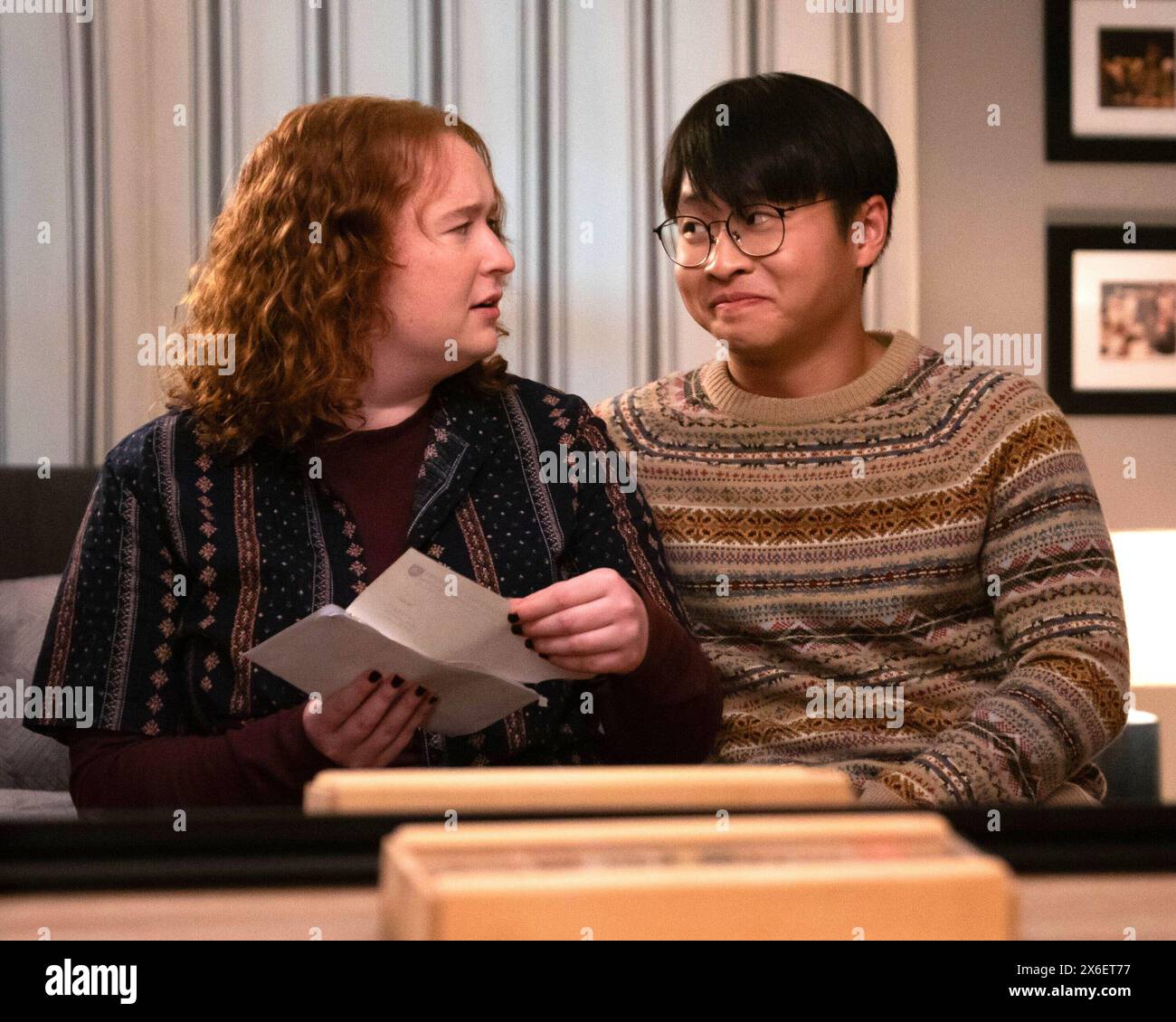 PROM DATES, from left: Julia Lester, Kenny Ridwan, 2024. ph: Brett ...