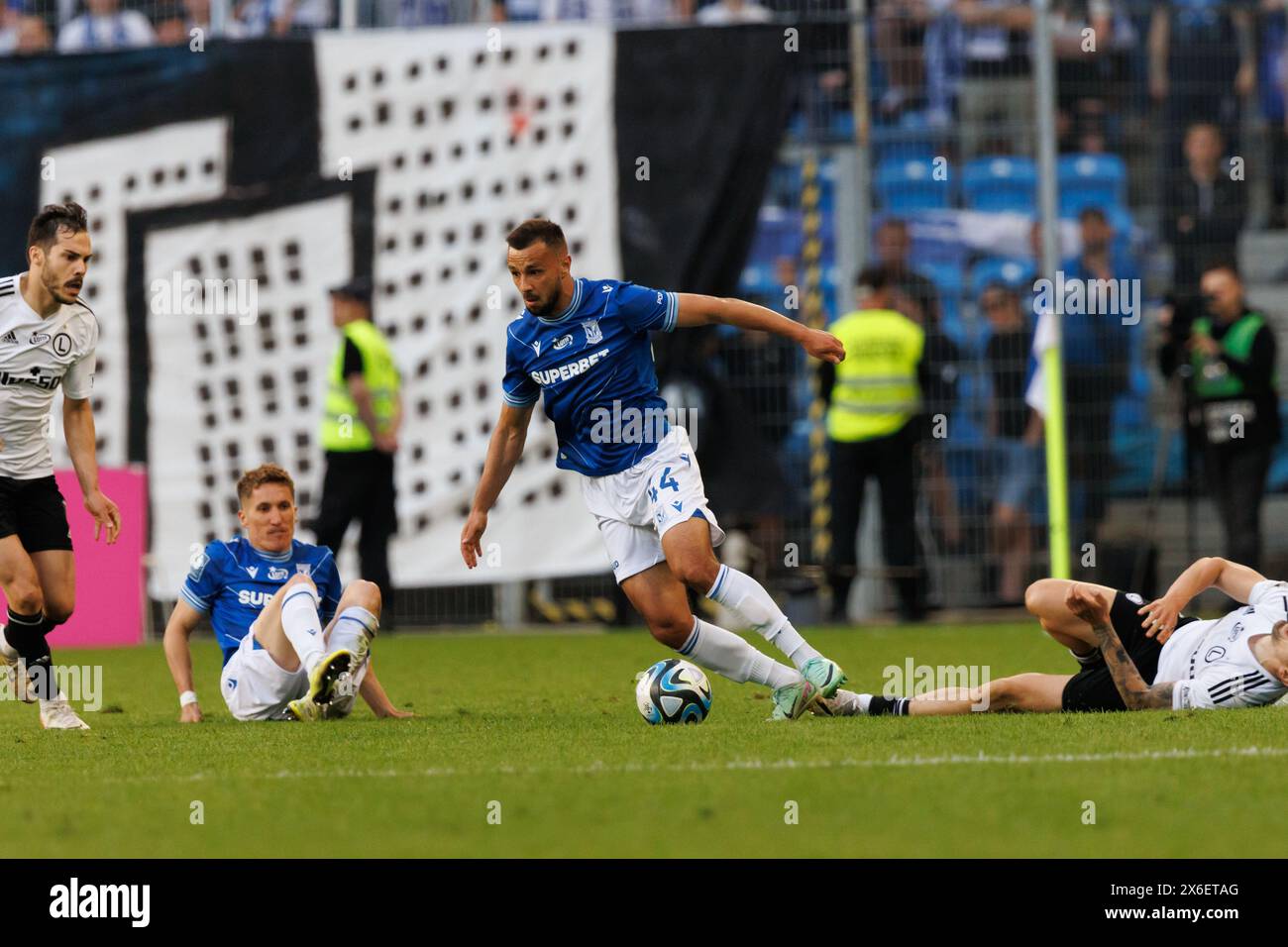 Alan Czerwinski during PKO BP Ekstraklasa game between Lech Poznan and ...