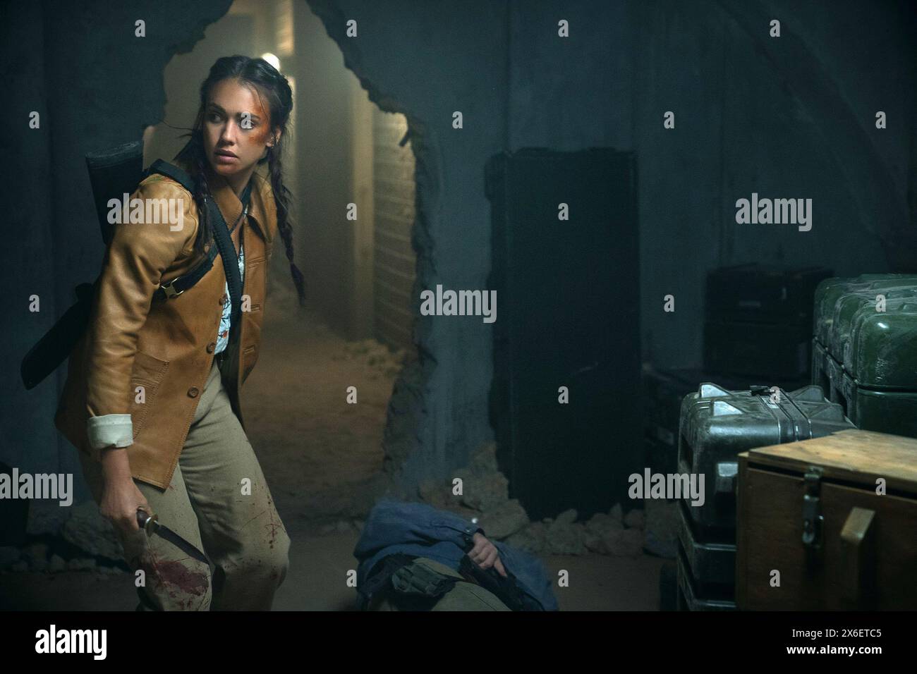 TRIGGER WARNING, Jessica Alba, 2024. ph: Ursula Coyote / © Netflix ...