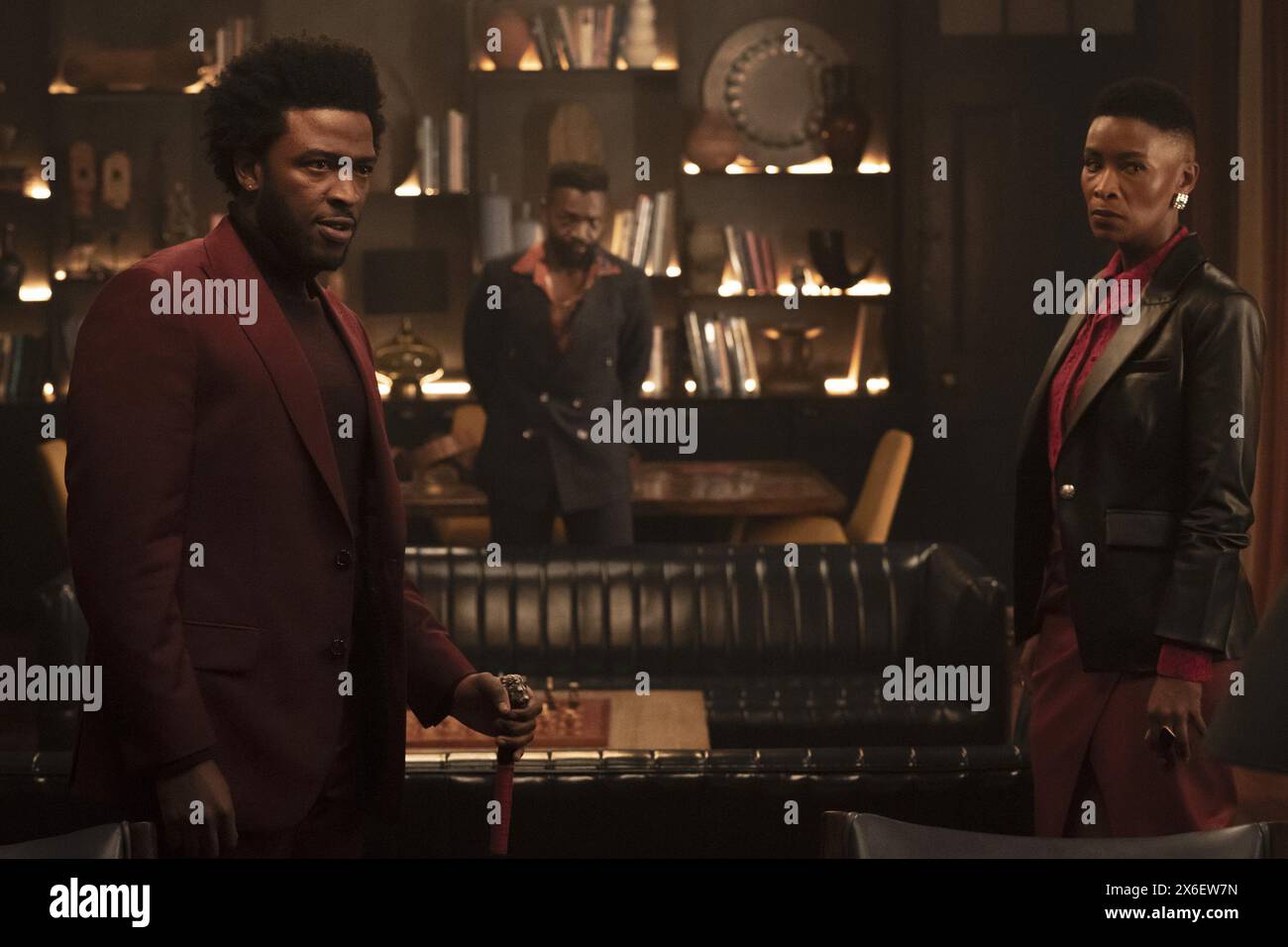 PARISH, from left: Ivan Mbakop, Amanda Brugel, (Season 1, ep. 106 ...