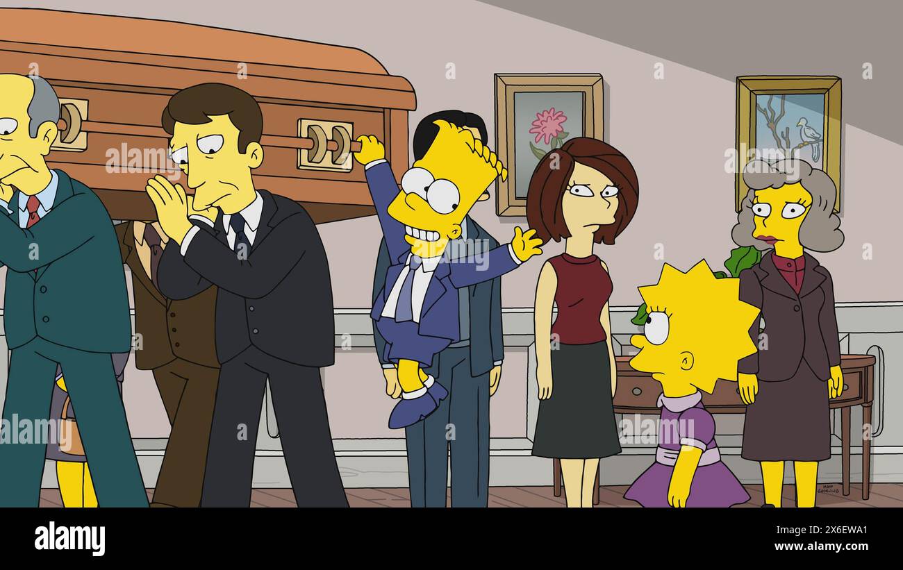 THE SIMPSONS, from left: Bart Simpson (voice: Nancy Cartwright), Lisa ...