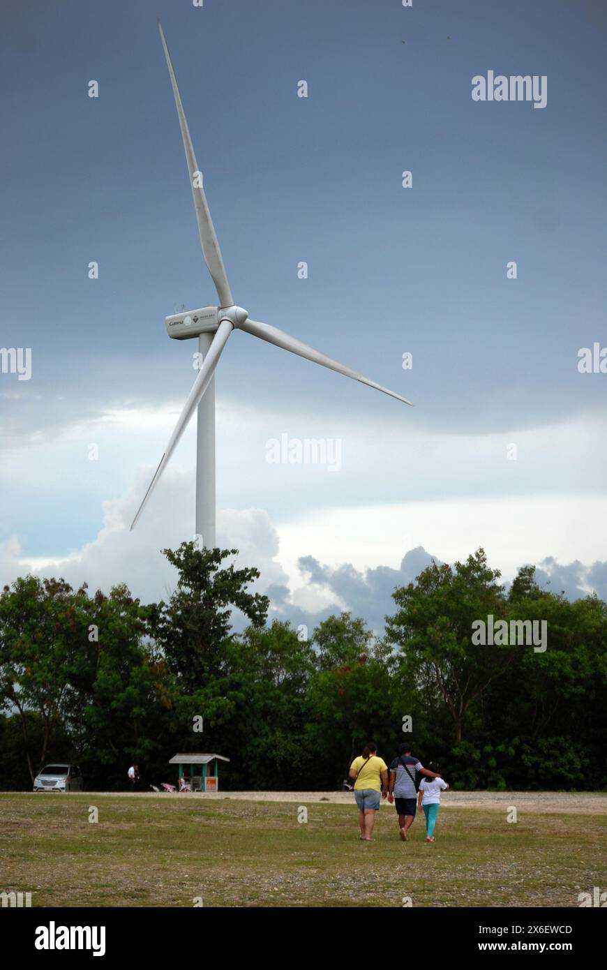San Lorenzo Wind Farm, Guimaras, Province of Guimaras, Western Visayas ...