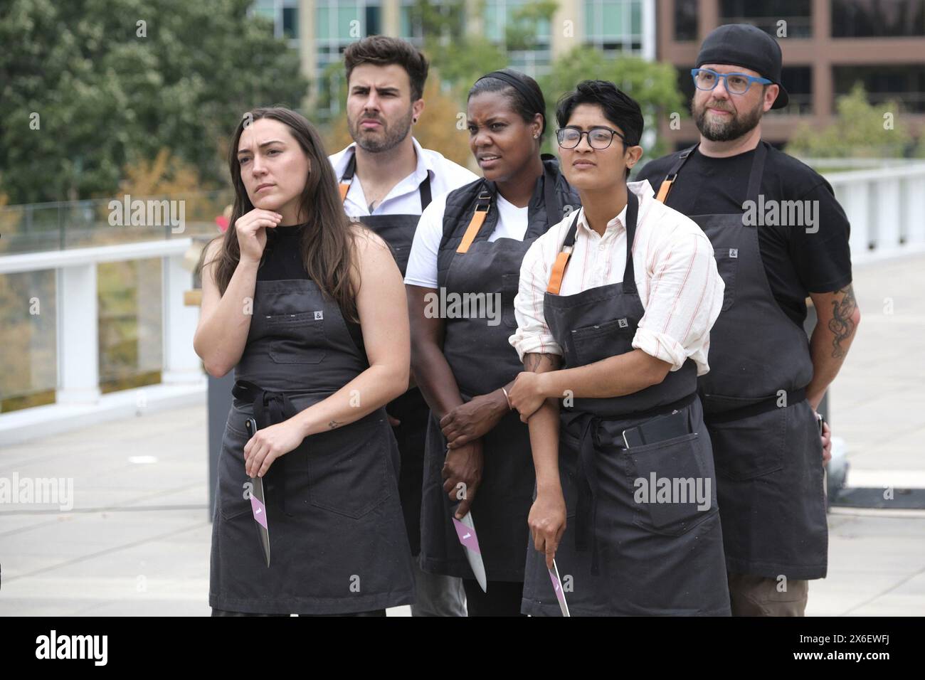 TOP CHEF, from left: Savannah Miller, Kevin D'Andrea, Michelle Wallace ...