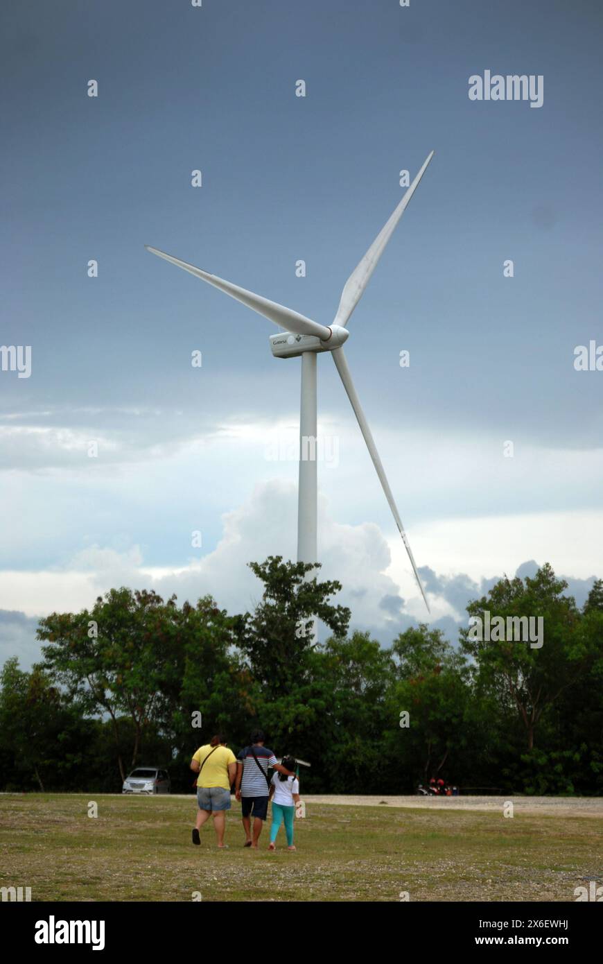 San Lorenzo Wind Farm, Guimaras, Province of Guimaras, Western Visayas ...