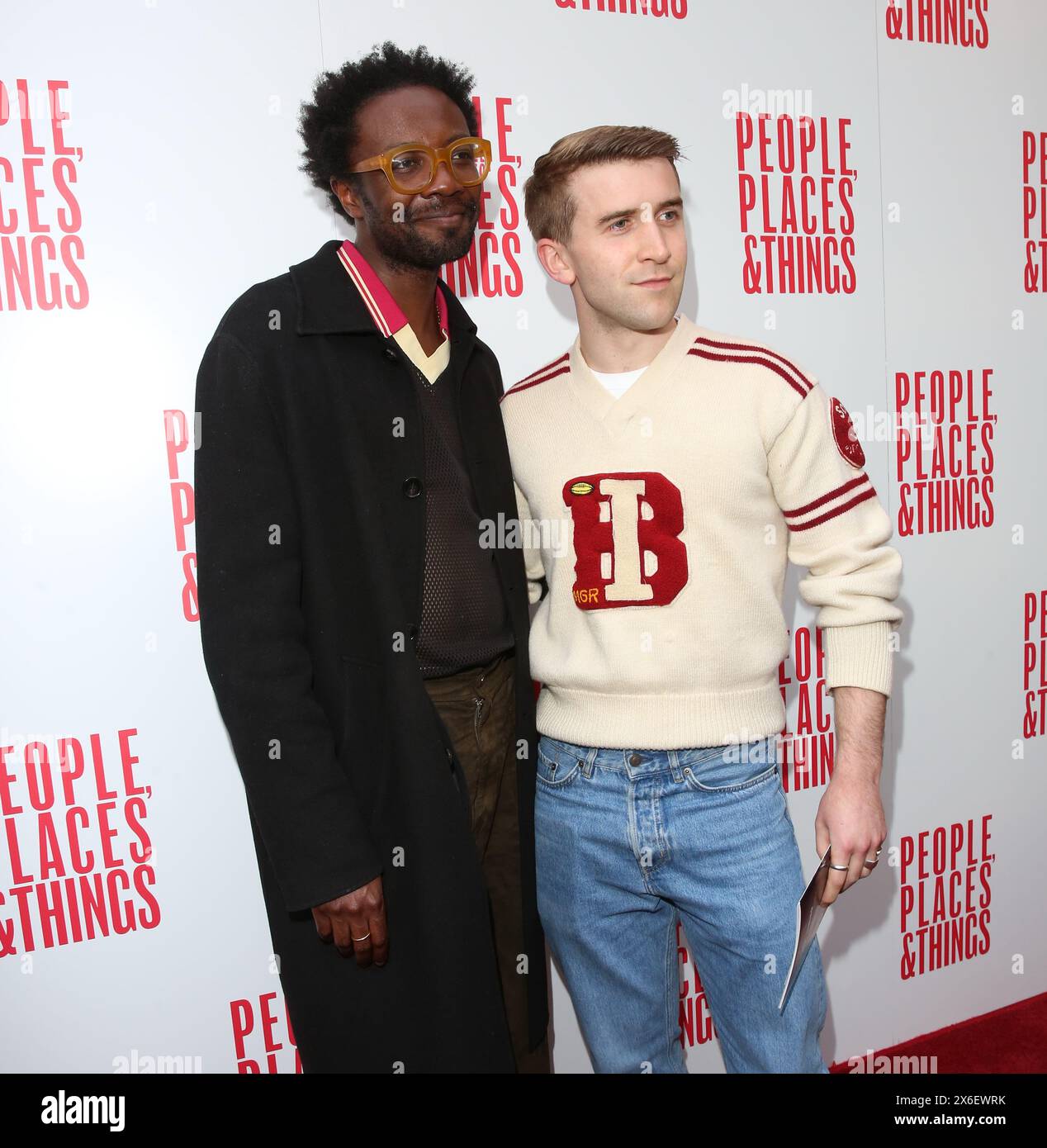 Omari Douglas and Callum Scott Howells attend the 'Opening Night' of ...