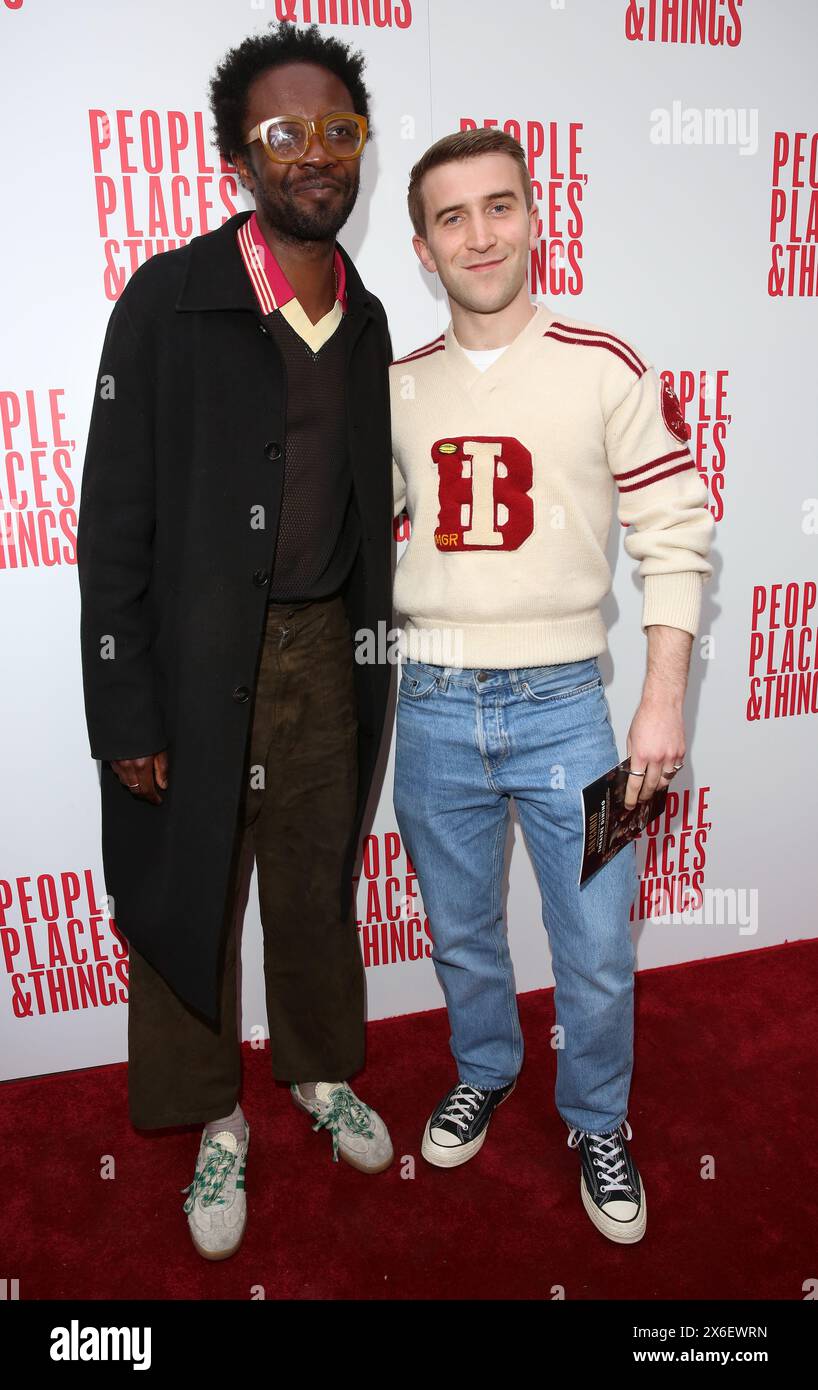 Omari Douglas and Callum Scott Howells attend the 'Opening Night' of ...