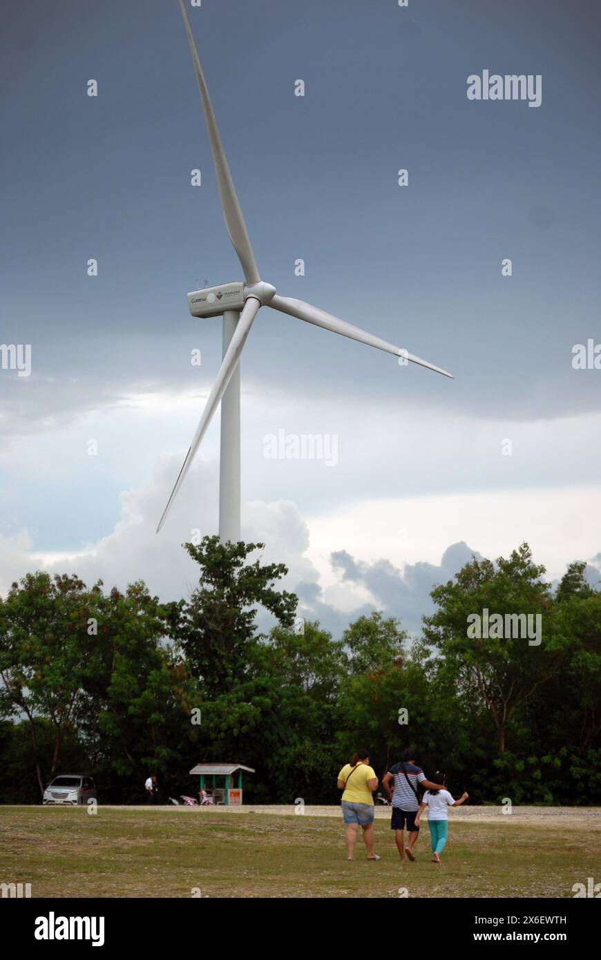 San Lorenzo Wind Farm, Guimaras, Province of Guimaras, Western Visayas ...