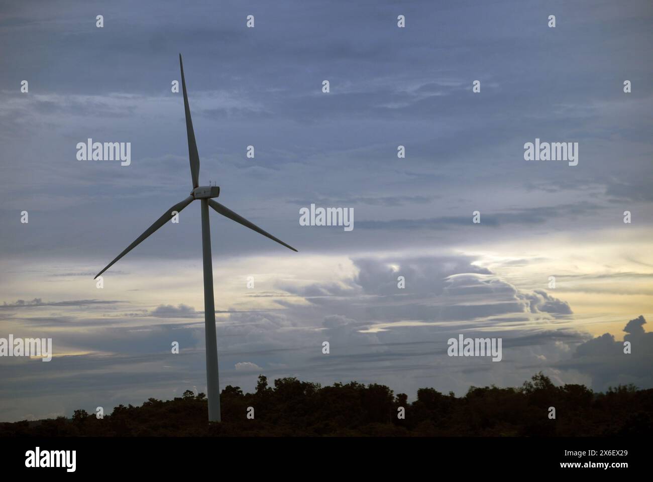San Lorenzo Wind Farm, Guimaras, Province of Guimaras, Western Visayas ...