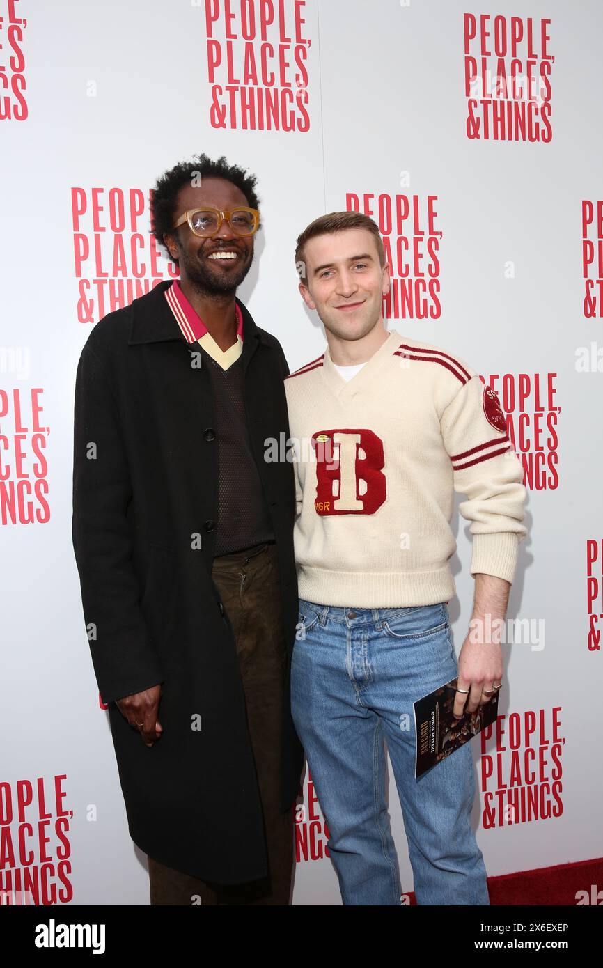 Omari Douglas and Callum Scott Howells attend the 'Opening Night' of ...