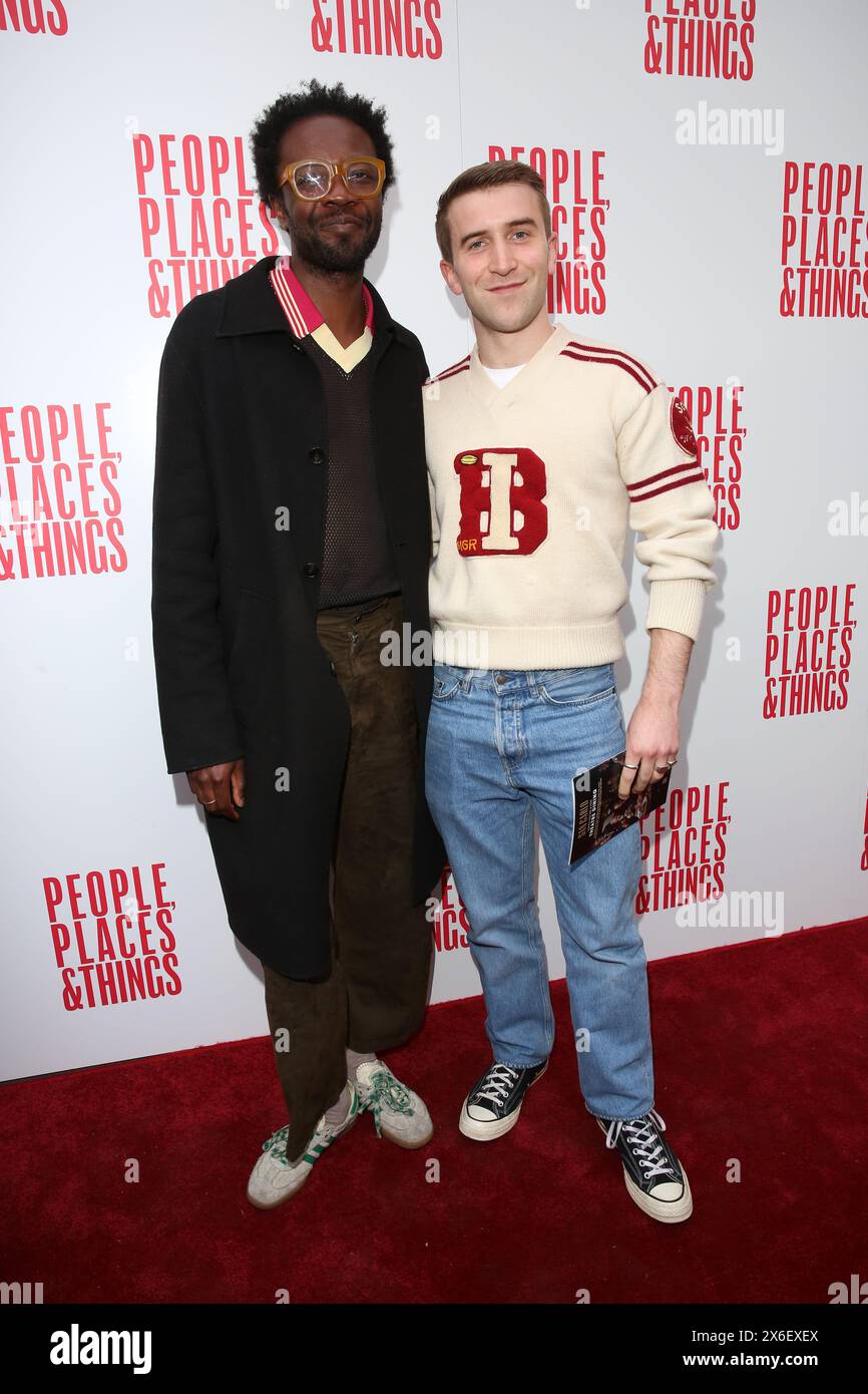 Omari Douglas and Callum Scott Howells attend the 'Opening Night' of ...