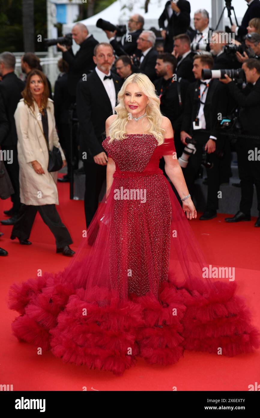 May 14, 2024, Cannes, Cote D'azur, France: Lady Monika Bacardi attends ...