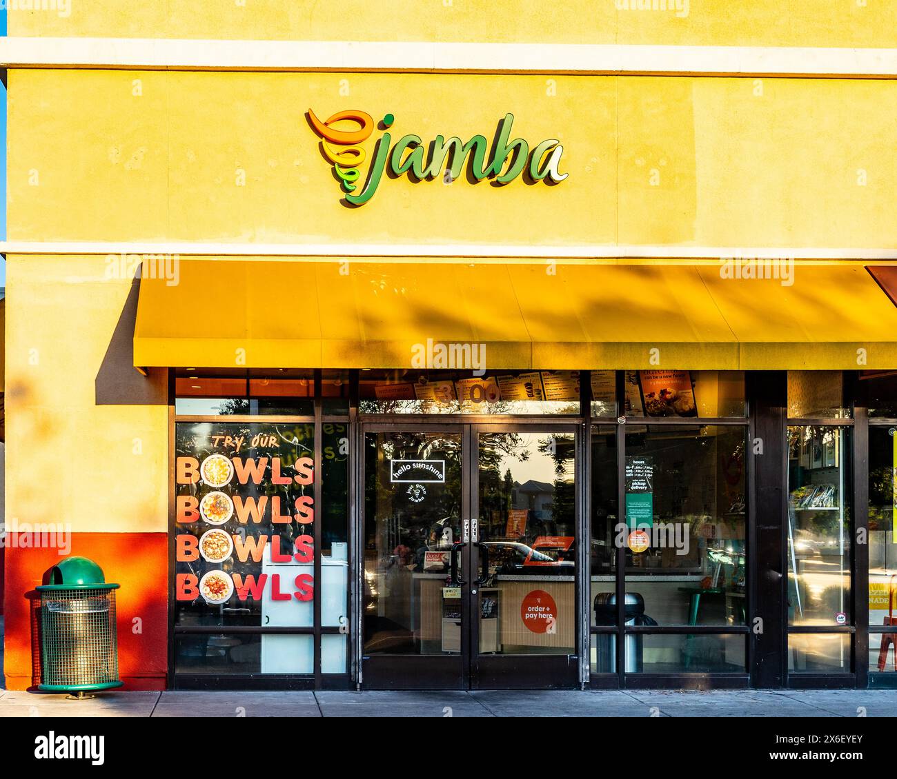 A Jamba Juice store in the California Central Valley town of Turlock ...