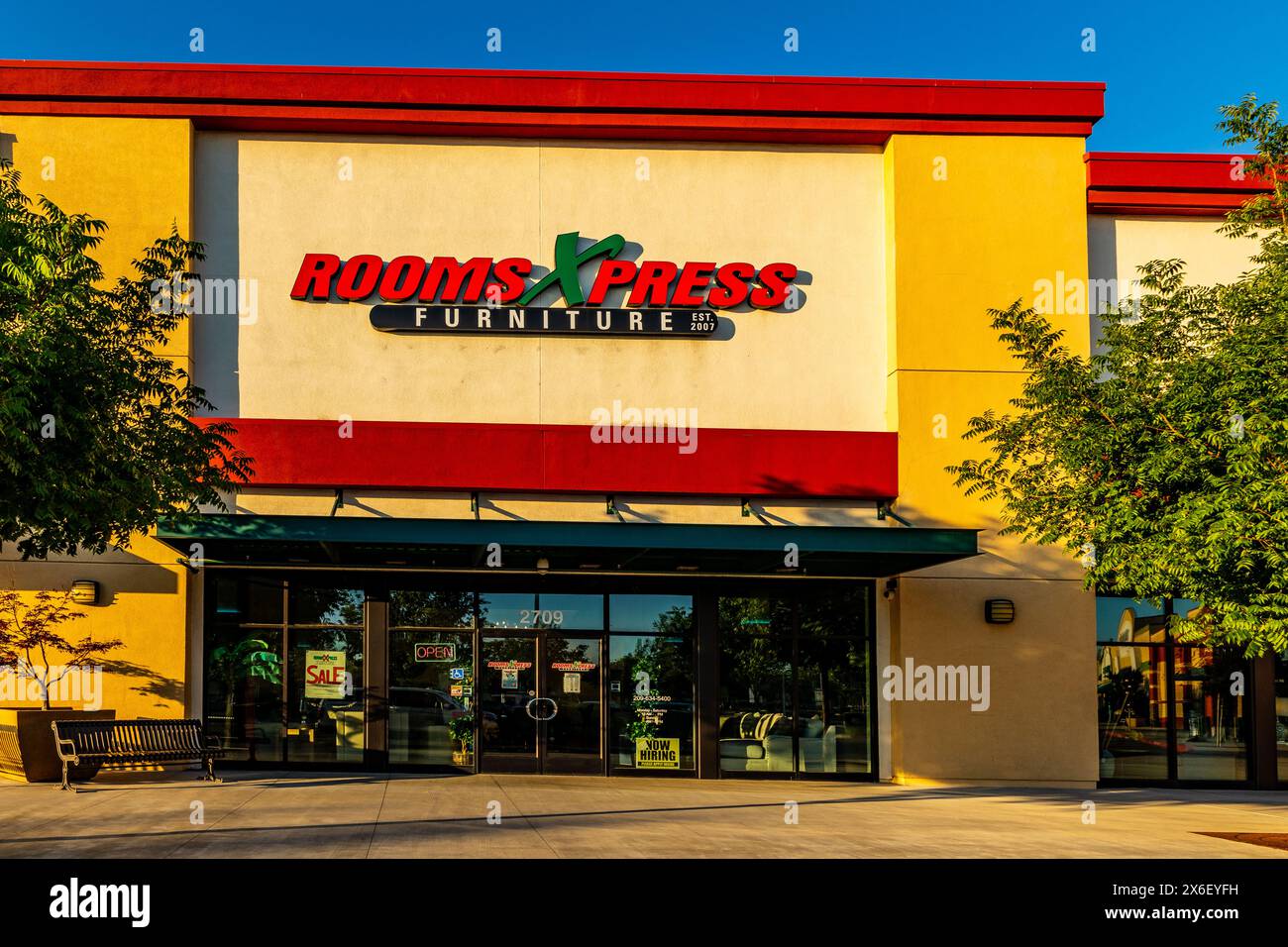 in the California Central Valley town of Turlock Stock Photo - Alamy
