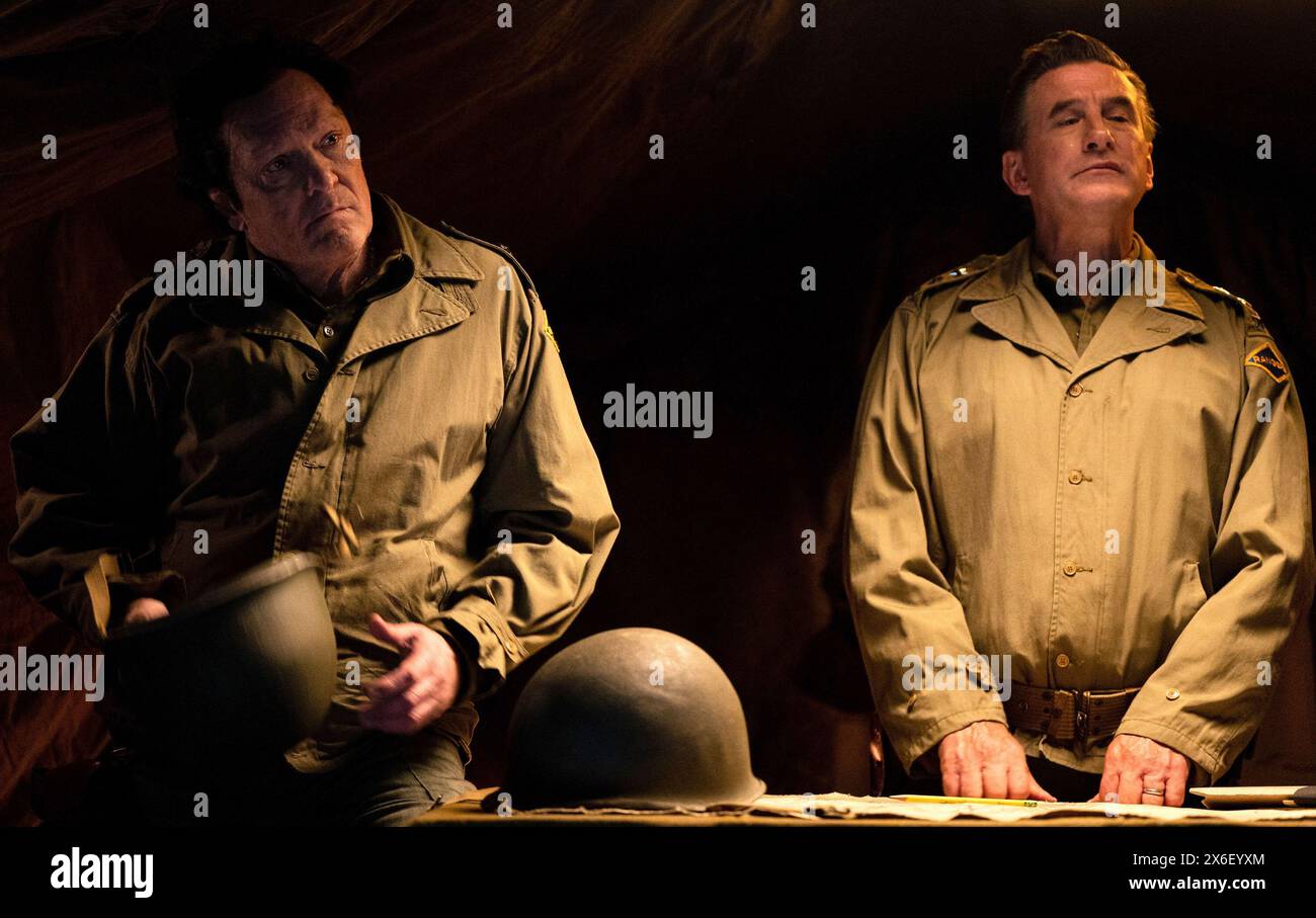 ASSAULT ON HILL 400, from left: Michael Madsen, William Baldwin, 2023. © Shout! Studios ...