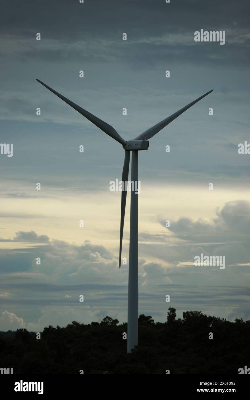 San Lorenzo Wind Farm, Guimaras, Province of Guimaras, Western Visayas ...