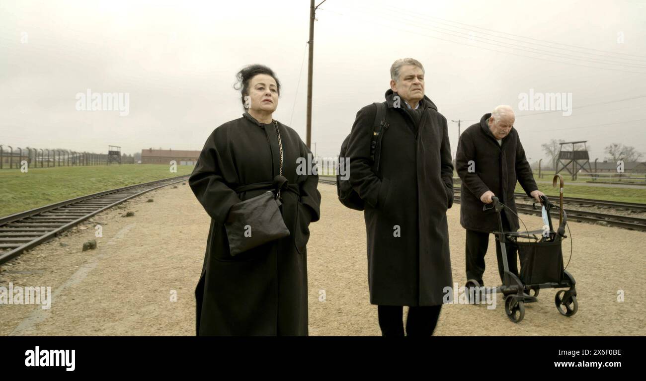 THE COMMANDANT'S SHADOW, from left: Maya Lasker-Wallfisch, Kai Hoss ...