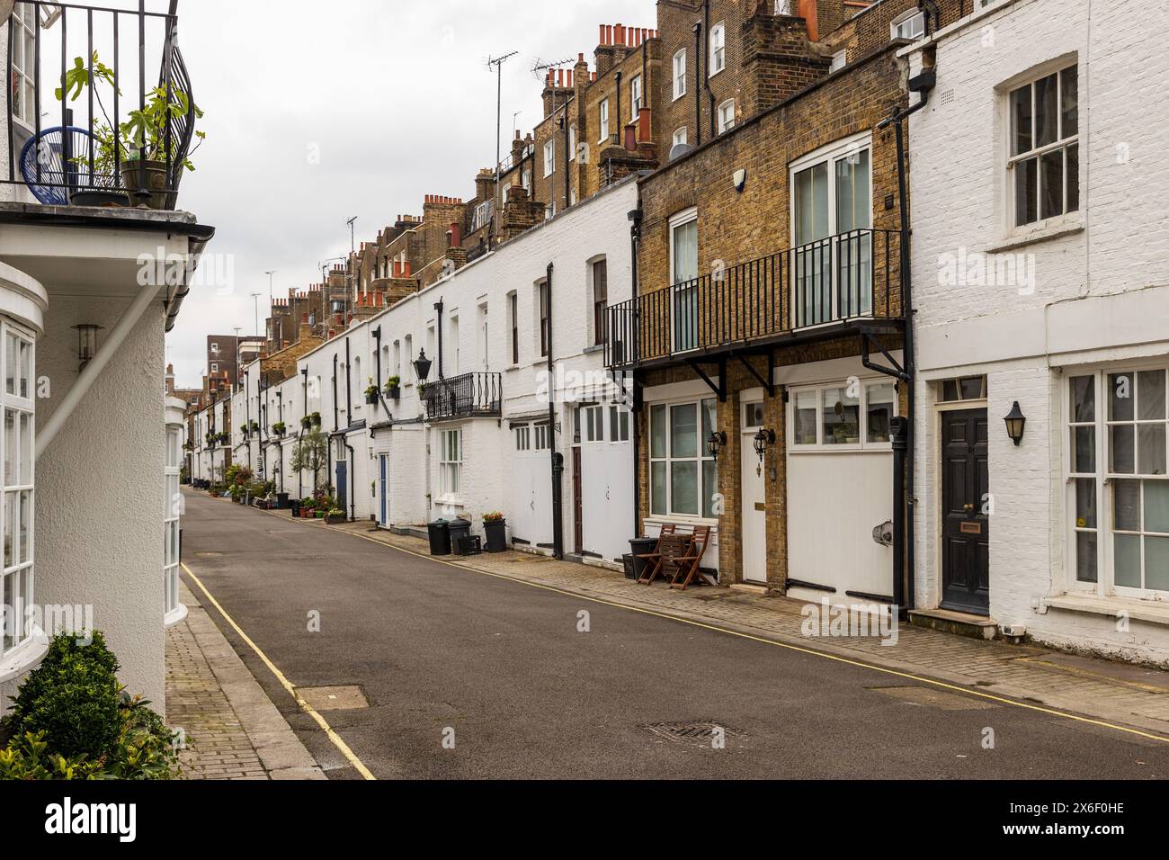 Gloucester Place Mews, W1, London, Sunday, April 28, 2024. Photo: David ...