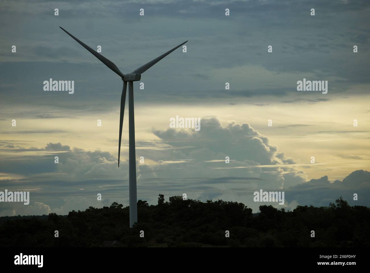 San Lorenzo Wind Farm, Guimaras, Province of Guimaras, Western Visayas ...