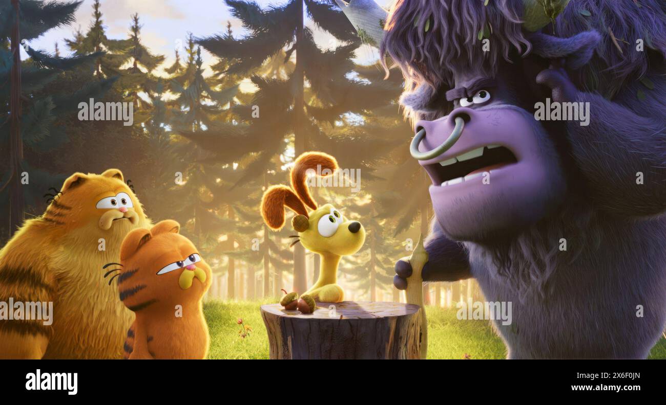 THE GARFIELD MOVIE, (aka GARFIELD), from left: Vic (voice: Samuel L ...