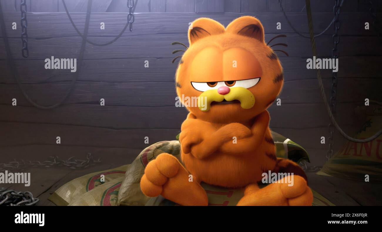 THE GARFIELD MOVIE, (aka GARFIELD), Garfield (voice: Chris Pratt), 2024 ...